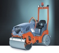 Small compactors with dual-drum vibration