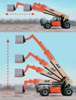 AccuPlace with Ride Control technology enhances telehandler efficiency