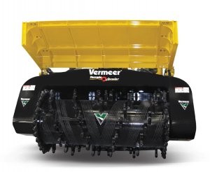 Terrain Leveler surface excavation attachment