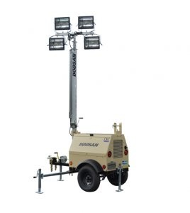 Doosan Portable Power redesigns LSC light tower with upgraded ...