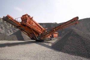 Terex® Finlay 684 tracked mobile inclined screen