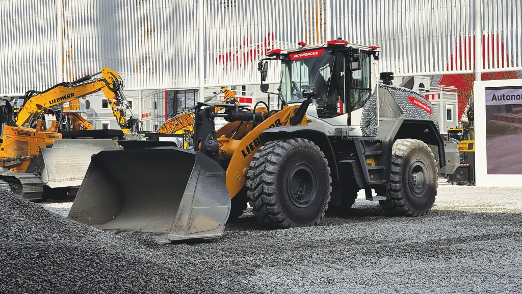 Liebherr Autonomous Operations demonstrated at bauma