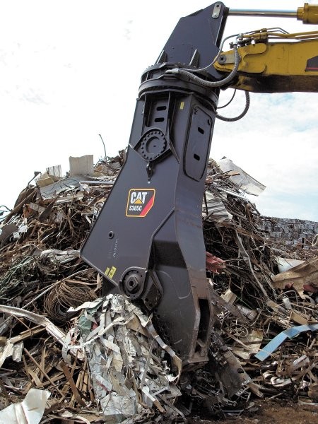 Latest Cat mobile shears designed for large excavators