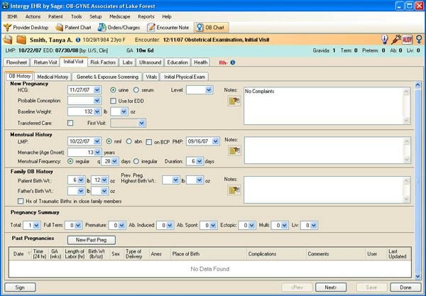 Enhancing patient care and maximizing OB workflow with an integrated EHR