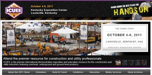 ICUEE features hands-on demonstrations of construction and utility ...