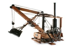 Model of first steam shovel to be shown at Conexpo-Con/Agg 2014
