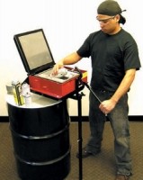 Aerosol can processor