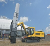 Quieter surface drill rig extends work opportunities