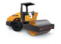 Ten-ton vibratory dirt roller