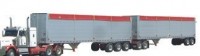 A-train tipper trailers
