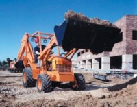 Backhoe features ESL design and powerful digging force