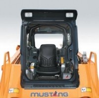 New pressurized cab option for Mustang track loaders