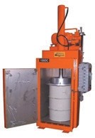 Drum crusher / in-drum compactor is explosion-proof