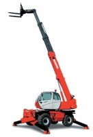 Rotating telescopic handler