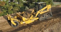 Scraper attachment ideal for small site preparation