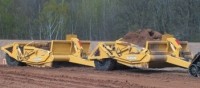 Heavy-duty, carry-all scraper tackles tough jobs