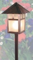 Craftsman-styled path light