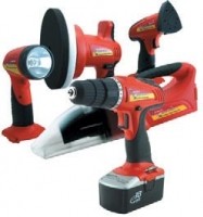 Five tools, one battery source