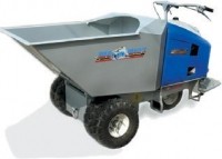 Walk-behind or ride-on mud buggy