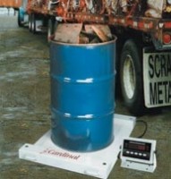Portable drum / barrel scales