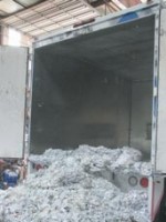 Mobile shredding unit