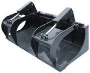 Heavy-duty grapple bucket