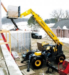 Gehl's new telescopic handlers feature box-design booms