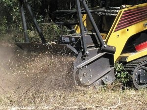 Land clearing mulcher