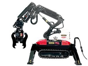 Remote controlled demolition robot