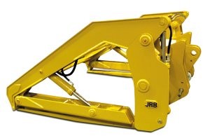 Put pipes in their place with wheel loader pipe forks