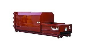 Self-contained, energy-efficient compactor