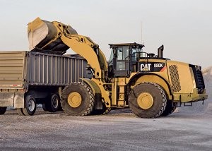 Caterpillar 980K Wheel Loader ideal for high-volume applications
