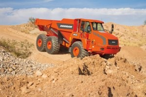 Doosan DA40 articulated dump truck