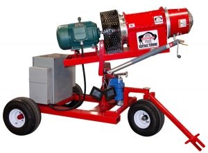 Monsoon electric misting system for dust control