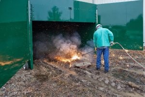 Scrap torching solution