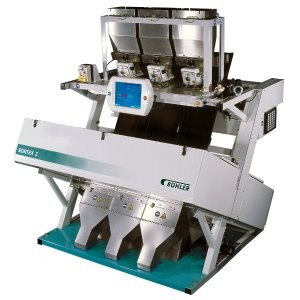 SORTEX Z+ bichromatic optical colour sorter central to turnkey solution ...
