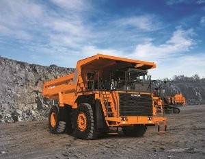 Hitachi Construction Machinery introduced the EH1100-5 Rigid Frame Dump ...
