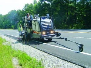 Improved Rumble Strip Cutter Boasts Tier 4 Interim Emissions Controls