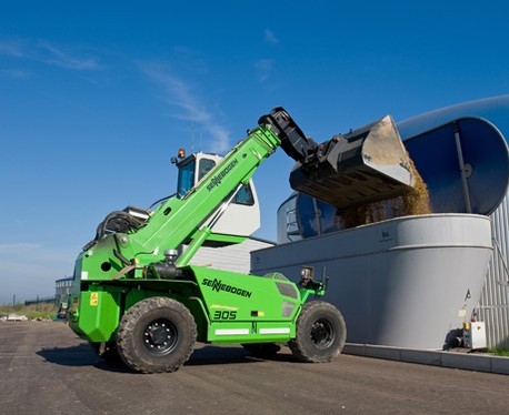 SENNEBOGEN LLC Multihandler 305 Telehandlers | Recycling Product News