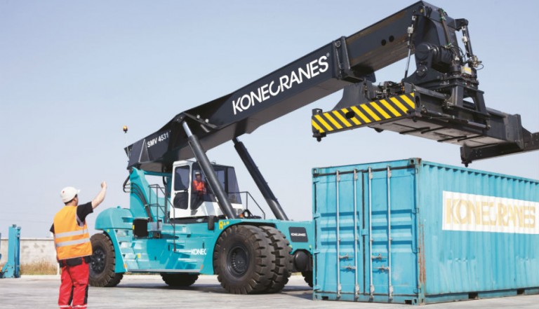 Konecranes announces availability of a range of large reach stackers