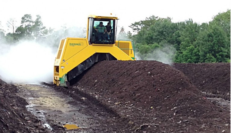 Composting facility runs on efficiency and total community commitment