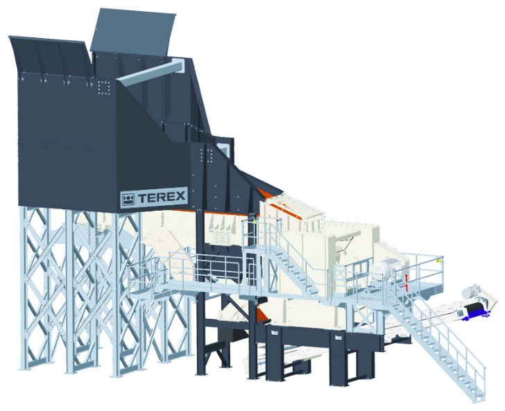 Terex Minerals Processing Systems Launches The Large Capacity MJ47 Primary Jaw Module
