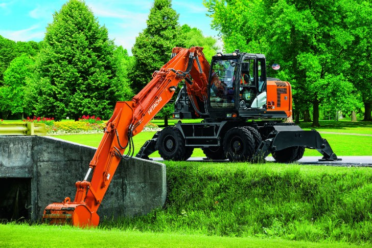 Hitachi’s Next Generation Wheeled Excavators