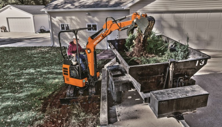 Hitachi Dash-5 Compact Excavator Models Deliver Versatility, Big-Time ...