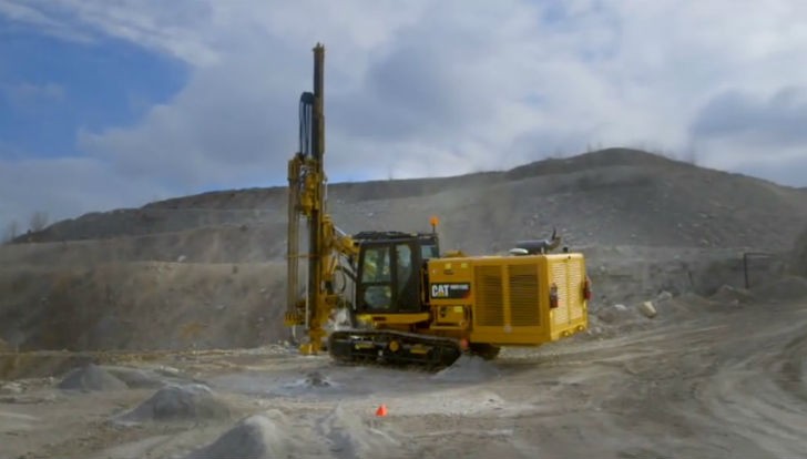 Cat MD5150C Top Hammer Drill Proves Performance in Tough Applications