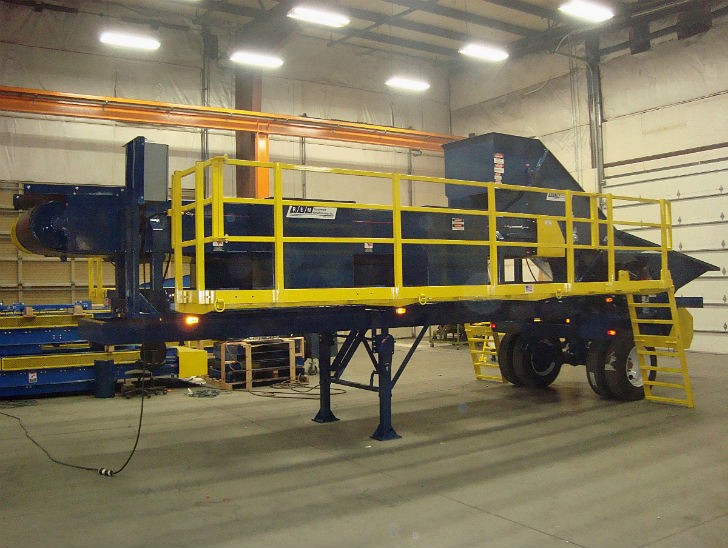 REM introduces trailer-mounted portable sort system