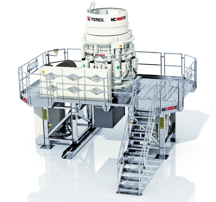 TEREX MPS New MC450X Cone Module Exceeds 400 TPH