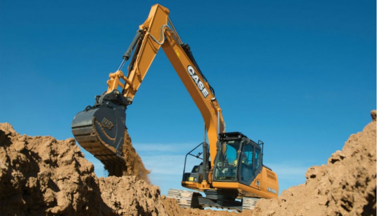 CASE Launches New D Series Excavators