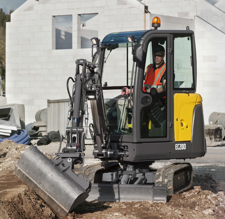 Volvo Launches New D-Series Compact Excavator