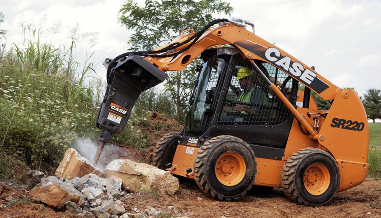 CASE Construction Equipment SR220 Skid-Steer Loaders | Heavy Equipment ...